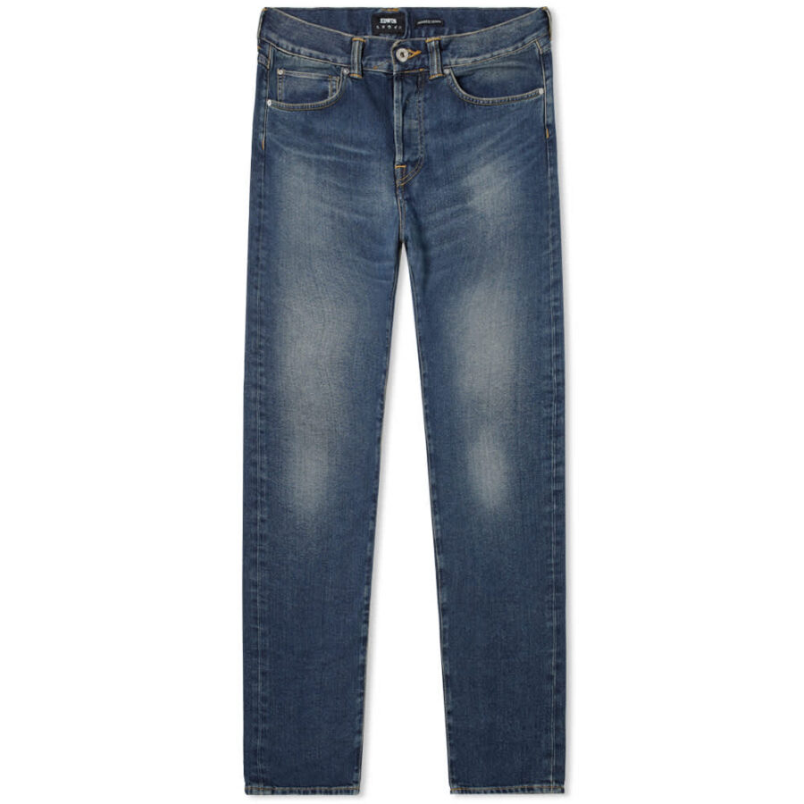 Edwin ED-55 Regular Tapered Jeans ‘Worn Blue’ | MRSORTED