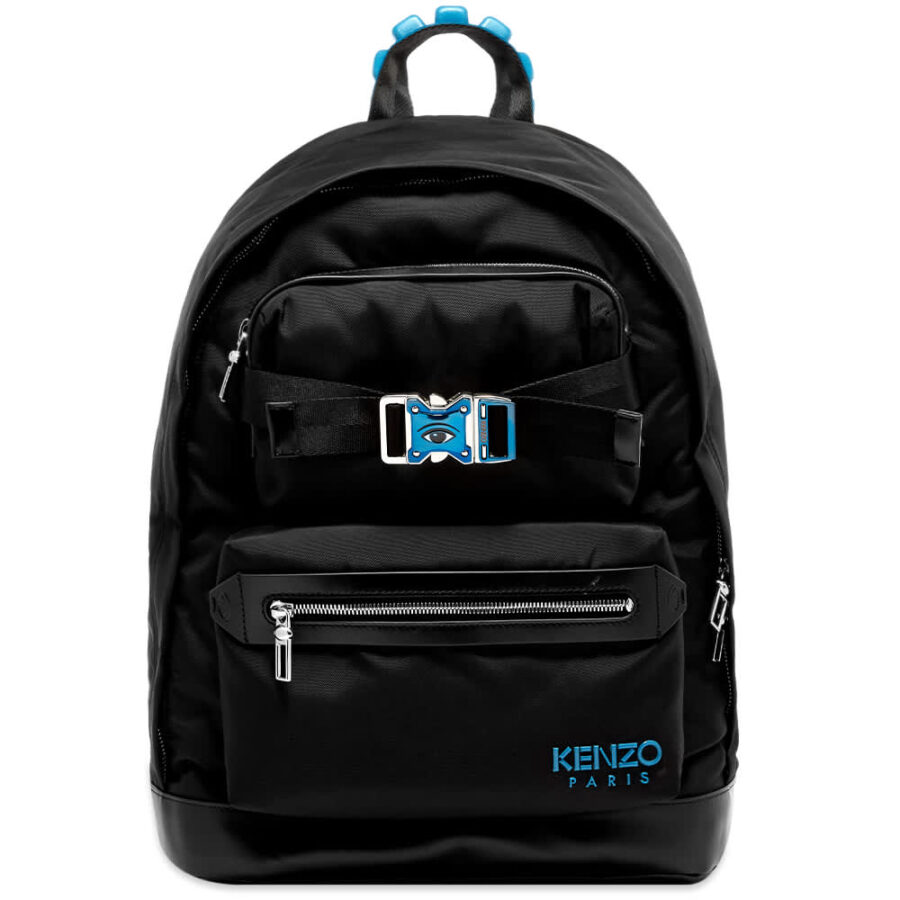 Kenzo Eye Buckle Backpack 'Black' | MRSORTED