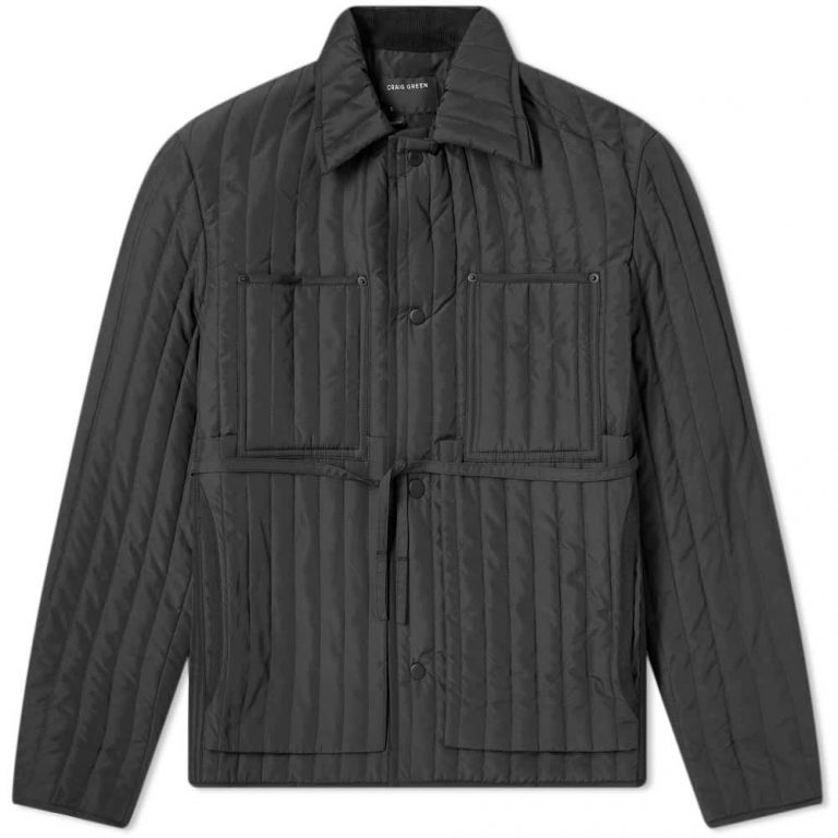 Craig Green Quilted Worker Jacket 'Black' | MRSORTED Craig Green Quilted Worker Jacket 'Black' | MRSORTED